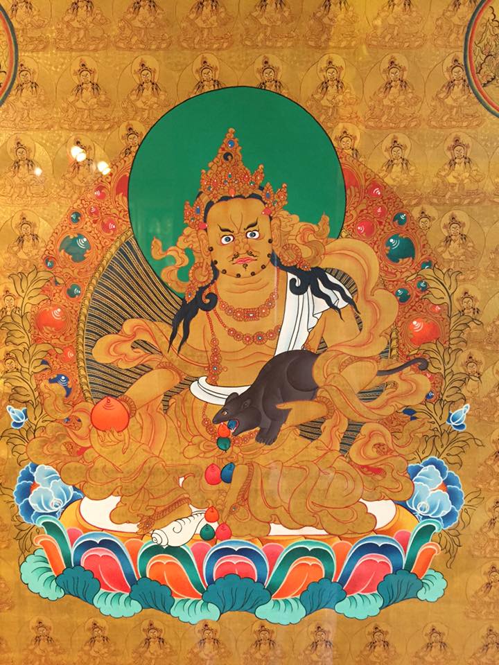 Yellow Dzambala - Wisdom Compassion: Trí Tuệ Từ Bi: ཤེས་རབ་དང་སྙིང་རྗེ།